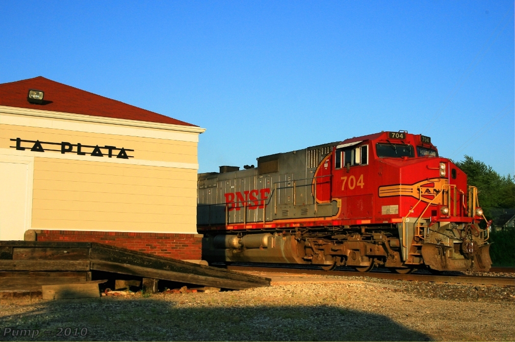 Westbound BNSF Work Train